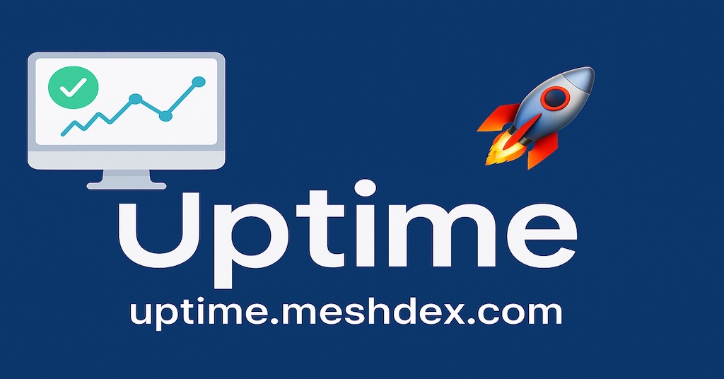 MeshDex Uptime Monitoring System